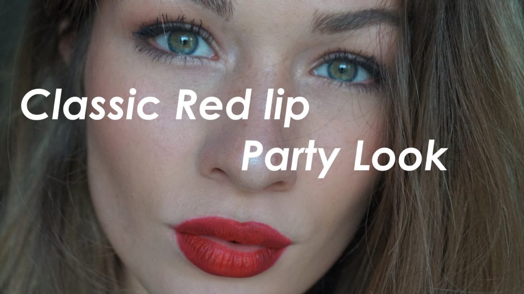 Het feestje van Iris - Mijn klassieke rode lip party look!